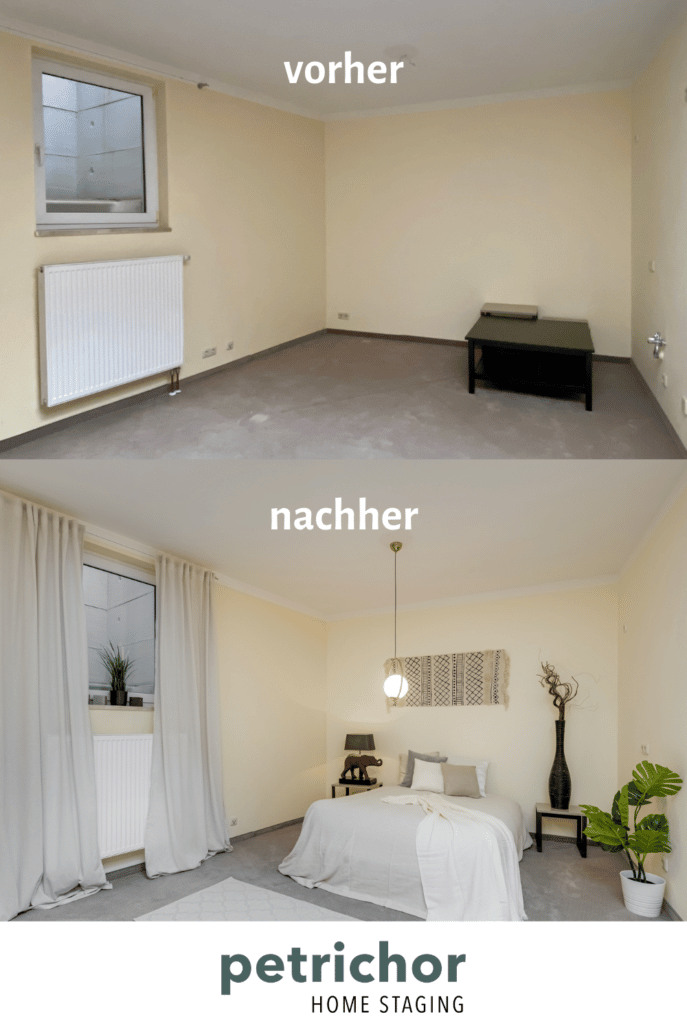 Home Staging Vorher Nachher