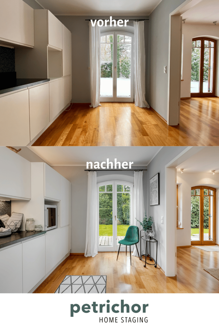 Home Staging Vorher Nachher